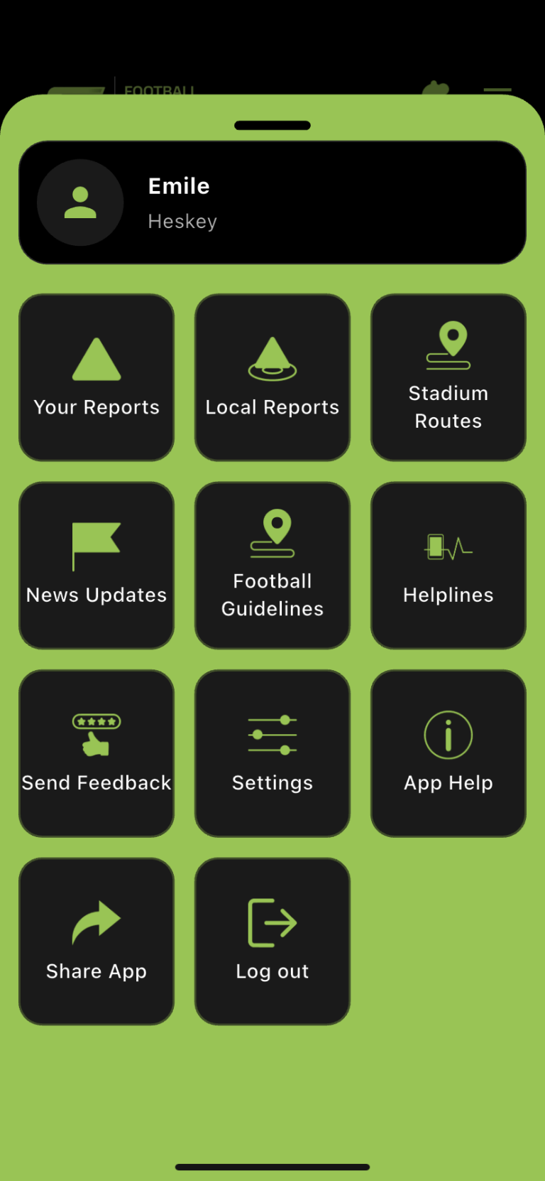 Football Safety App